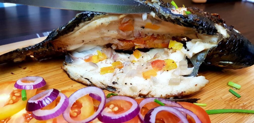 Stuffed Fried Tilapia - Pinoy Recipes - Friend Cheap Menu