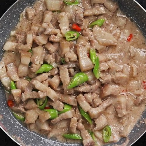 How to Cook Bicol Express (Pork) - Pinoy Recipe - Friend Cheap Menu