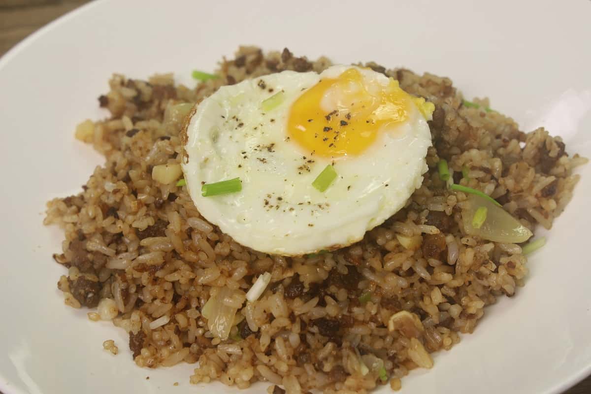 Sisig Fried Rice / Homemade Sisig Rice - Friend Cheap Menu