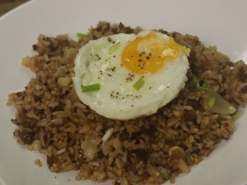 Sisig With Rice