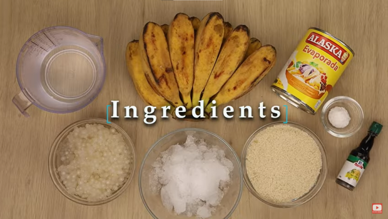 Saba Con Yelo Recipe | The Best Ngayung Summer