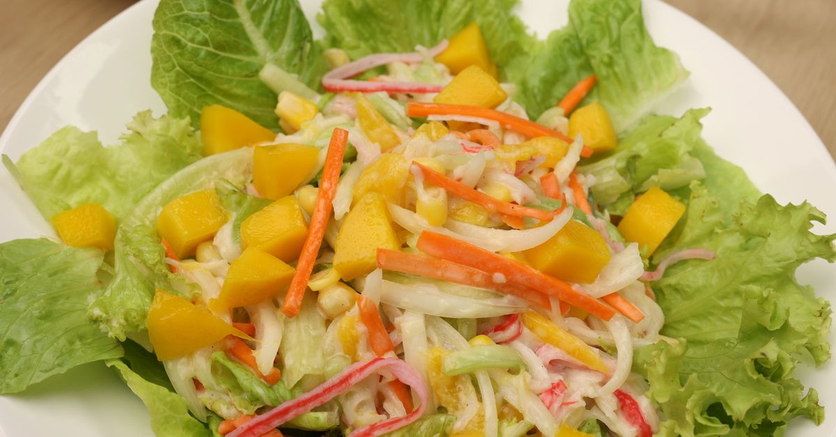 Mango Kani Salad Recipe (Pinaka The Best w/ Dressing Recipe)